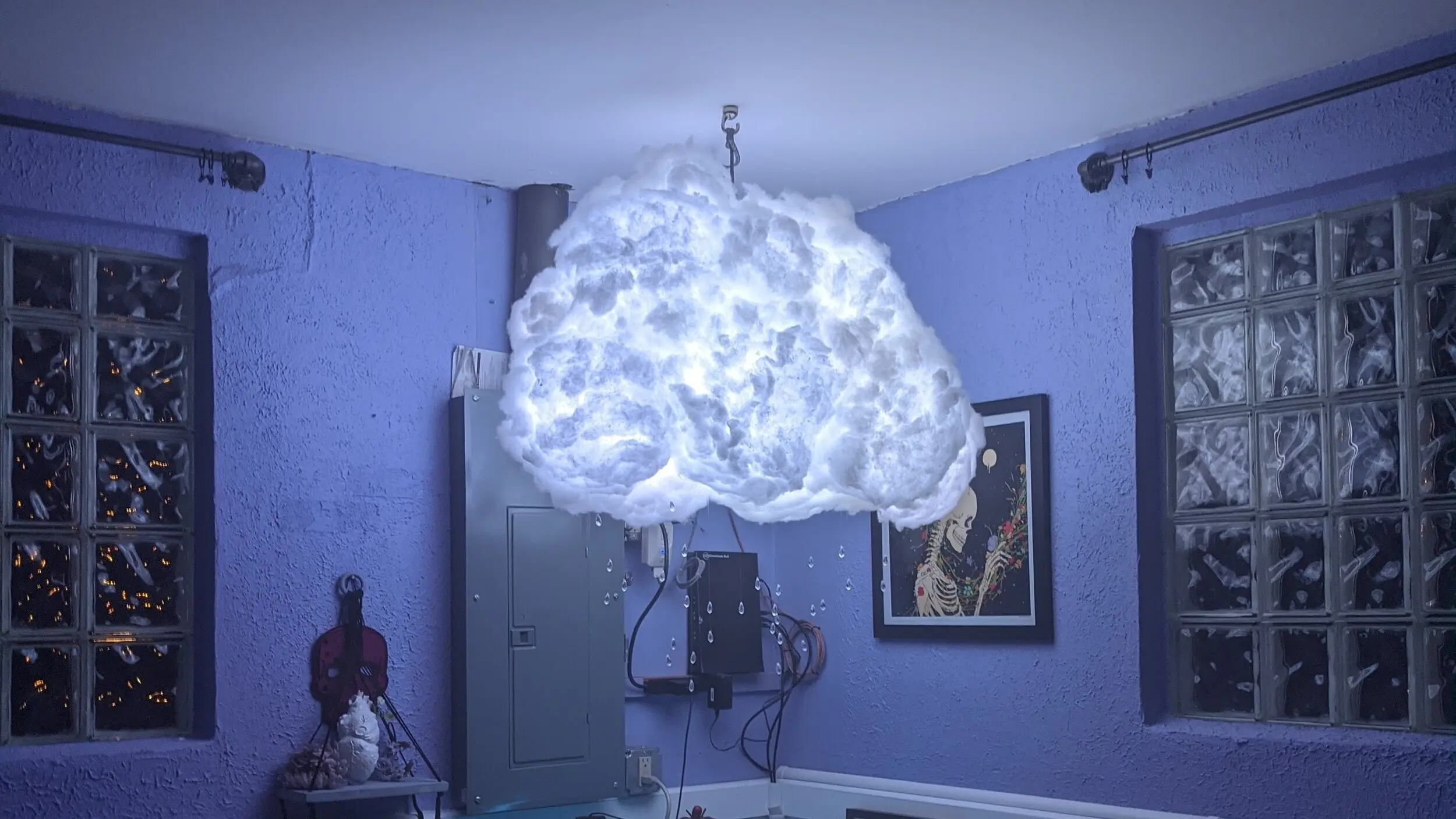 Diy lámpara nube led para una iluminación encantadora | Leds AR